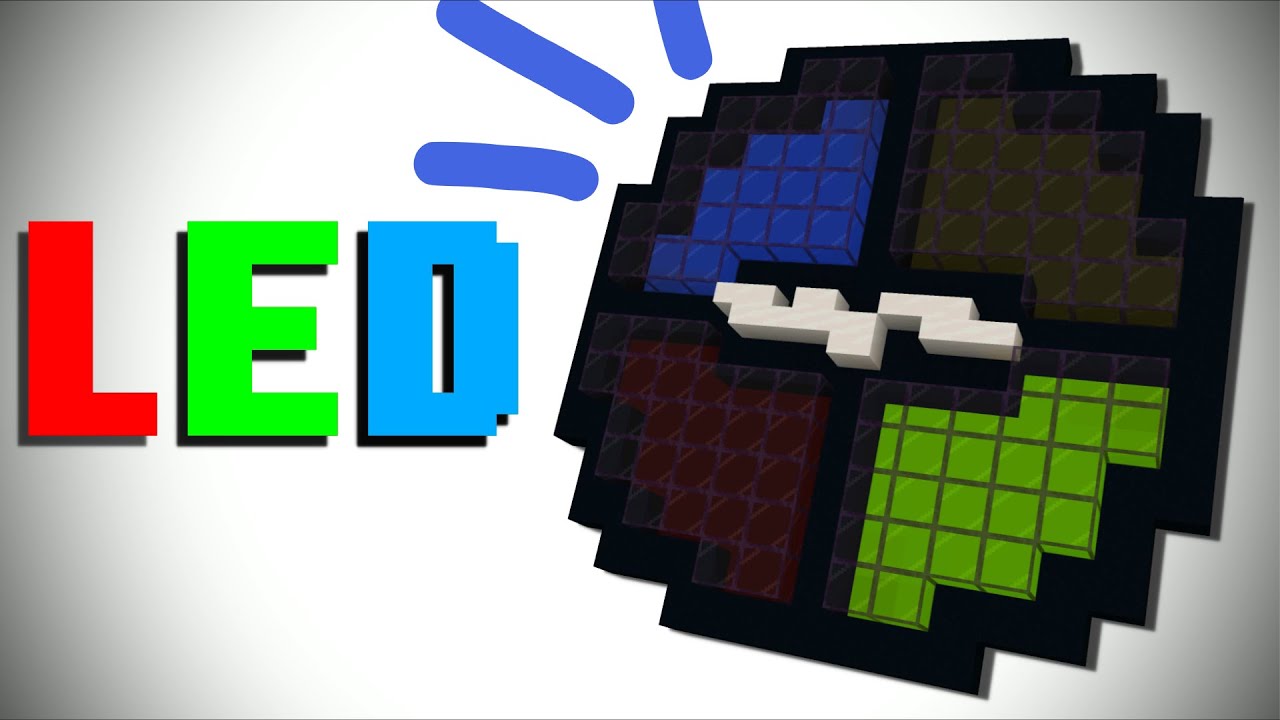 Making Leds In Minecraft Youtube