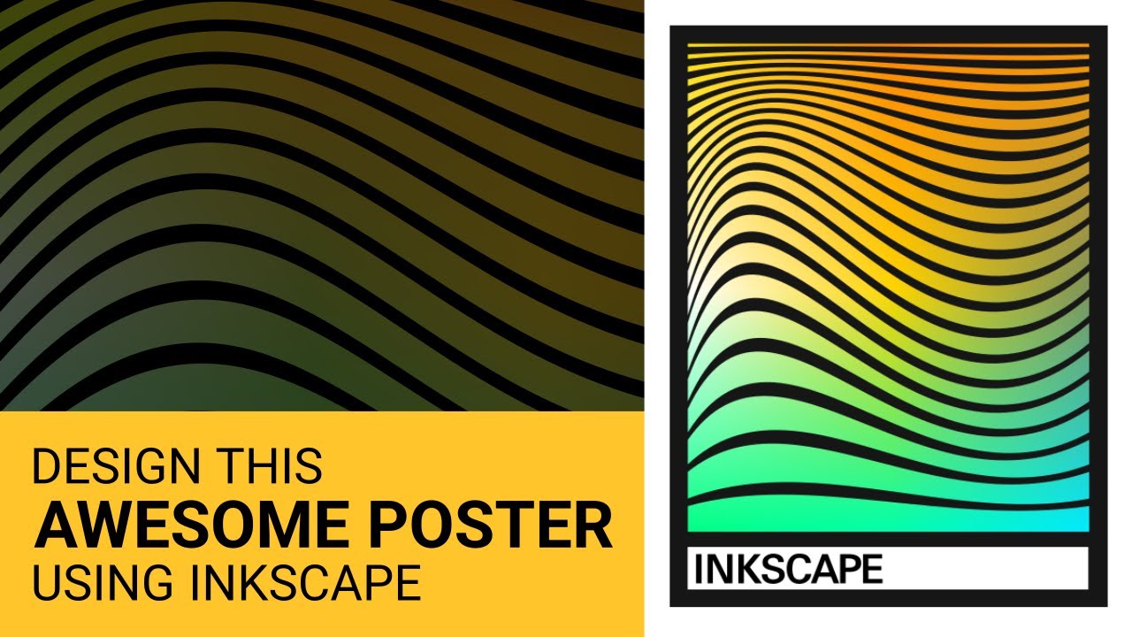 Inkscape Poster Template