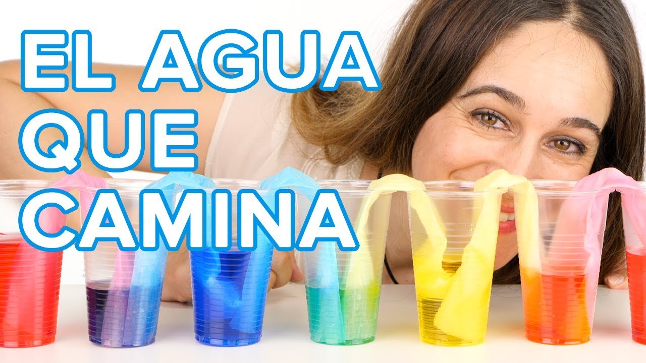 El Agua Que Camina Experimento Con Colores Para Niг Os рџњ Youtube