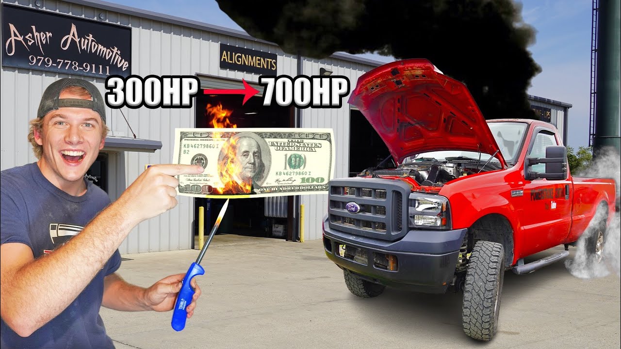 How Much I Spent Building My 700hp 6 0l Powerstroke Youtube