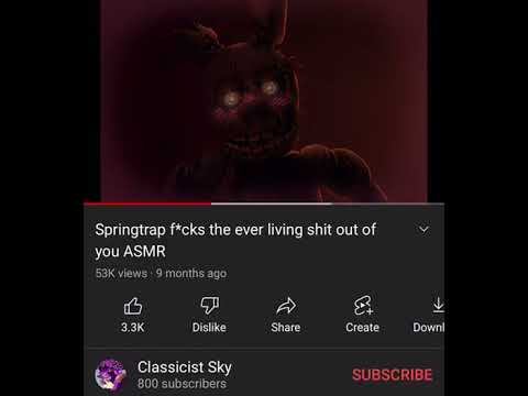 Springtrap Nsfw Asmr Youtube
