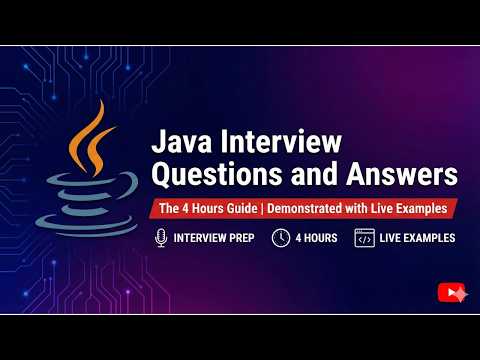 Java Interview Questions And Answers The 4 Hours Guide