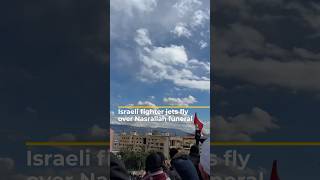 Israeli Fighter Jets Fly Over Nasrallah Funeral Al Jazeera English Mp3 ...