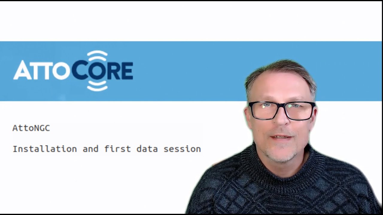 Attongc Installation And First Data Session Youtube