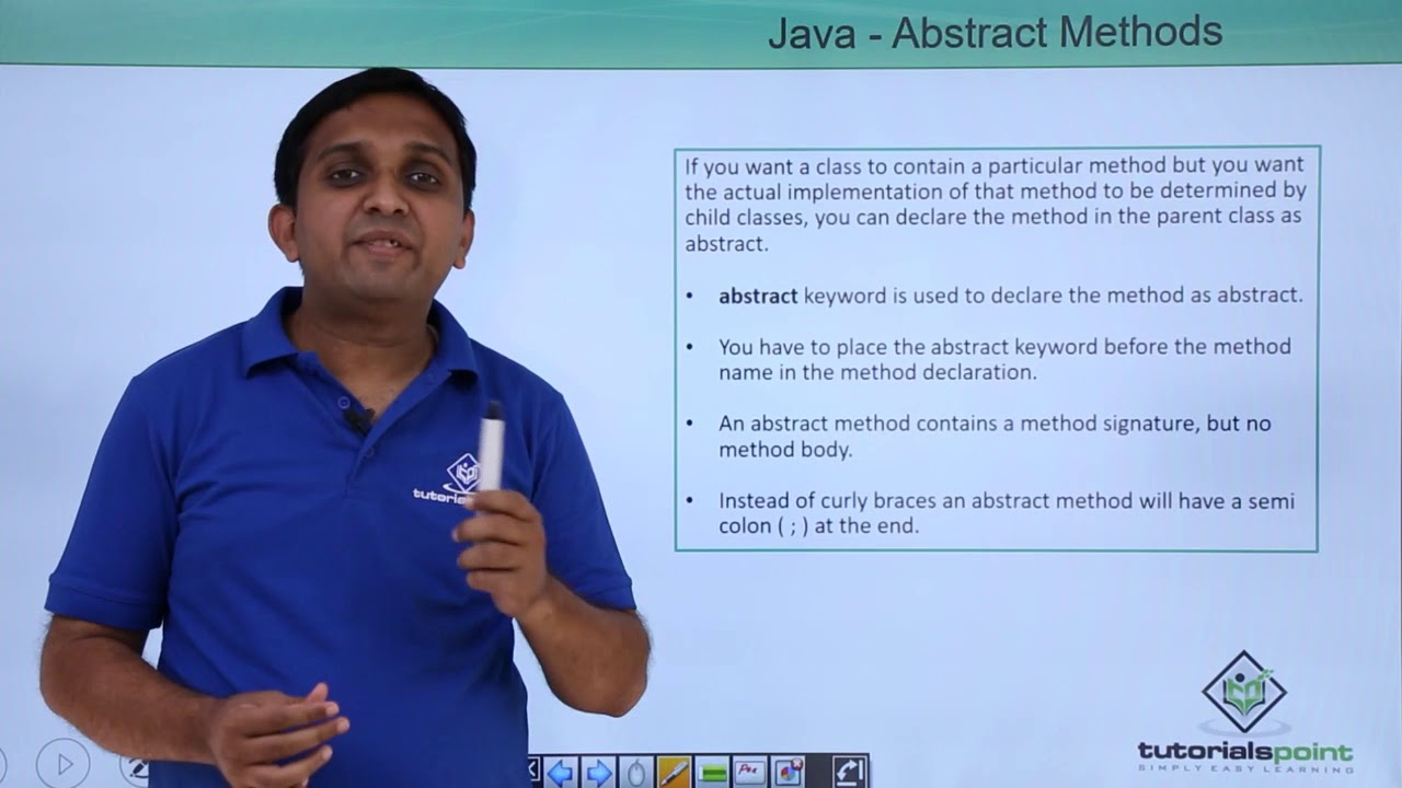 Java Abstract Method Youtube