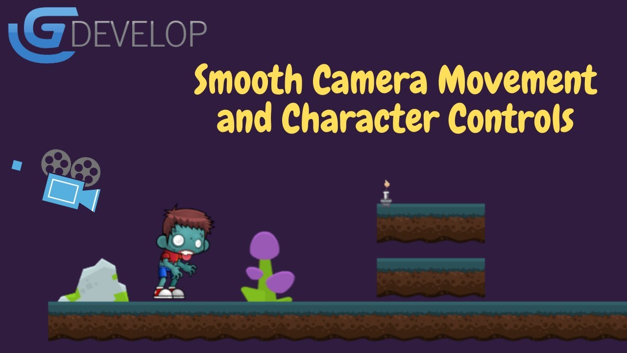 How To Character Movement And Camera Controls In Gdevelop Tutorial