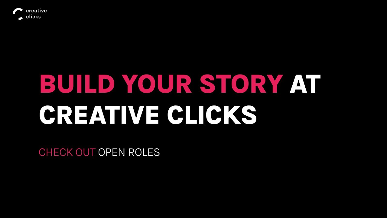 Build Your Story At Creative Clicks Youtube