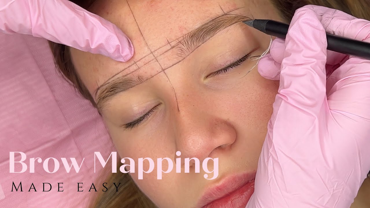 Brow Mapping Quick And Easy Brow Mapping Tutorial Youtube