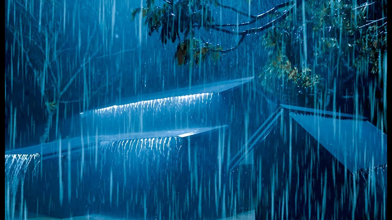 Heavy Rain At Night To Sleep Well And Beat Insomnia Sleep Instantly