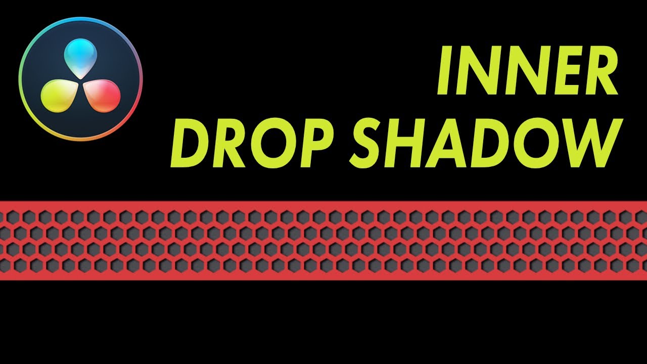 Inner Drop Shadow In Fusion Davinci Resolve Tutorial Youtube
