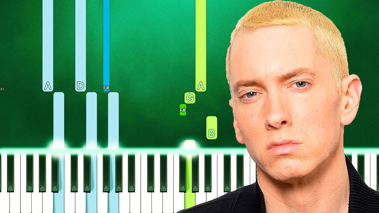 Eminem Darkness Piano Tutorial Easy By Musichelp Youtube Music