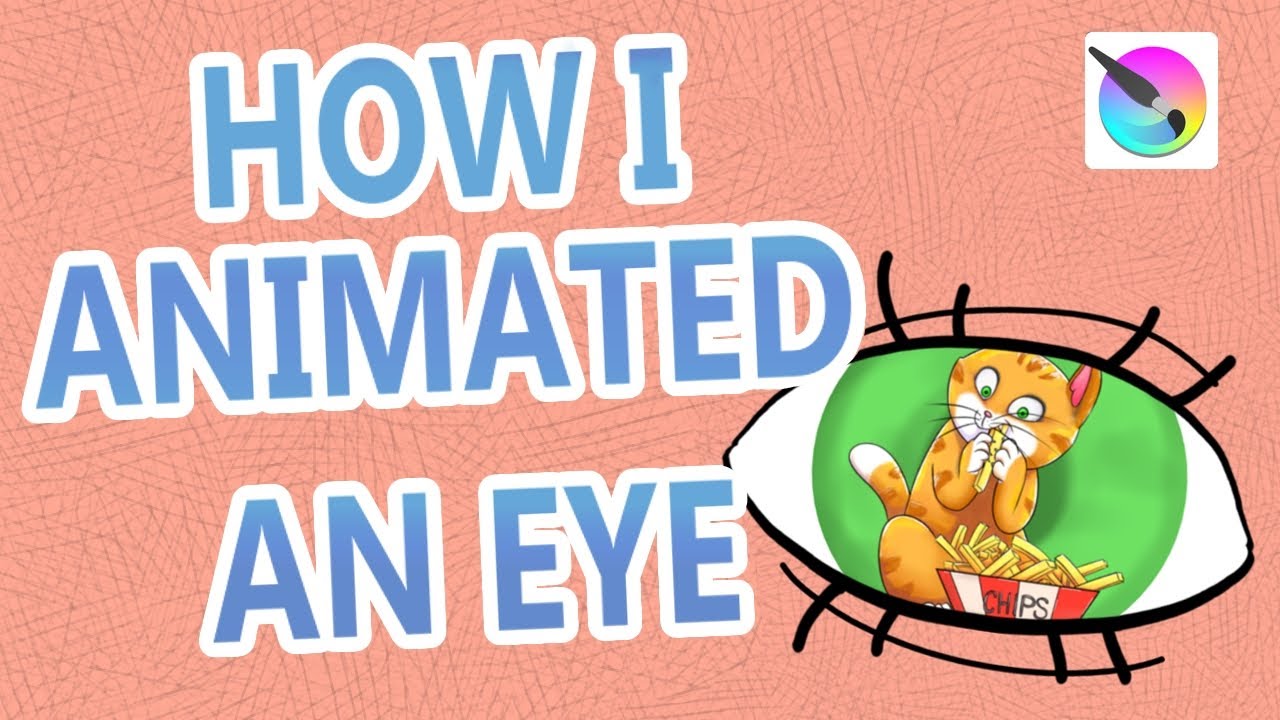 How I Animated An Eye In Krita Youtube