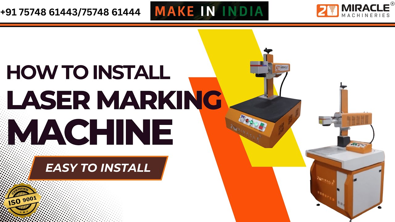 How To Install Laser Marking Machine Full Tutorial Step By Step