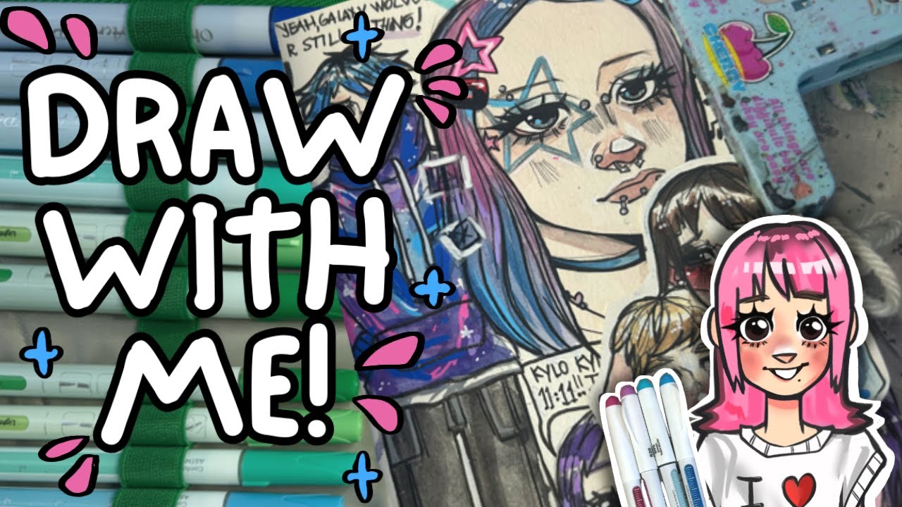 Trying Ohuhu Acrylic Markers Are They Worth It Youtube