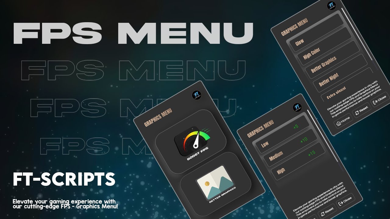 Fps Graphics Menu Enhance Gaming Experience Fatality Scripts