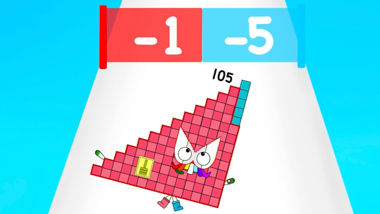 Numberblocks Run Stage7 Studying Math Youtube
