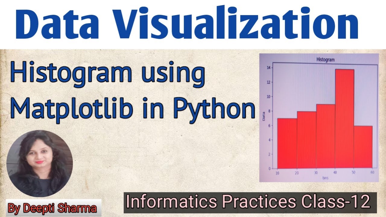 Histogram Data Visualization Plotting Data Using Matplotlib