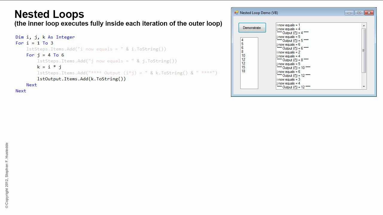 Gw Basic Nested Loop Programs Broposter