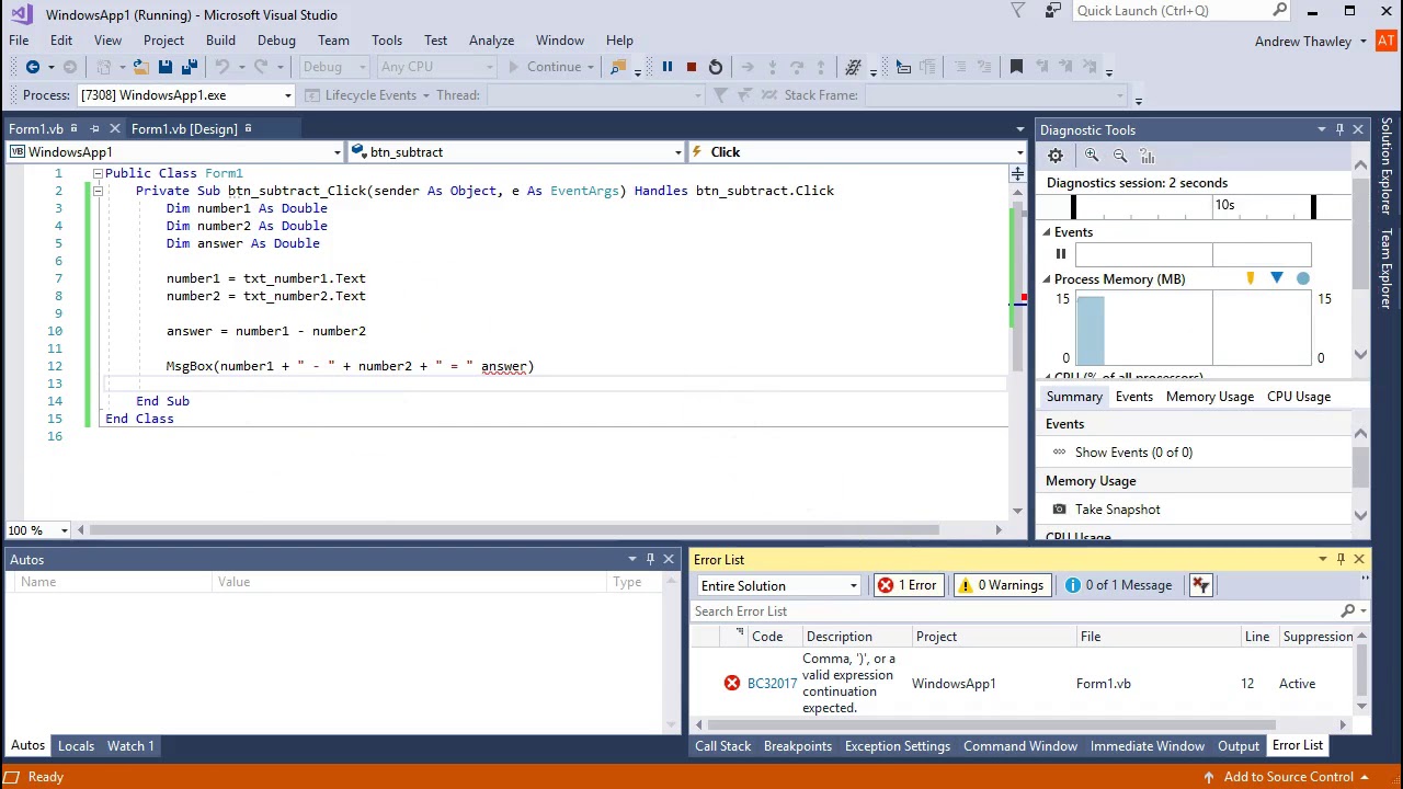 Vb Net Converting Numbers To Strings Youtube