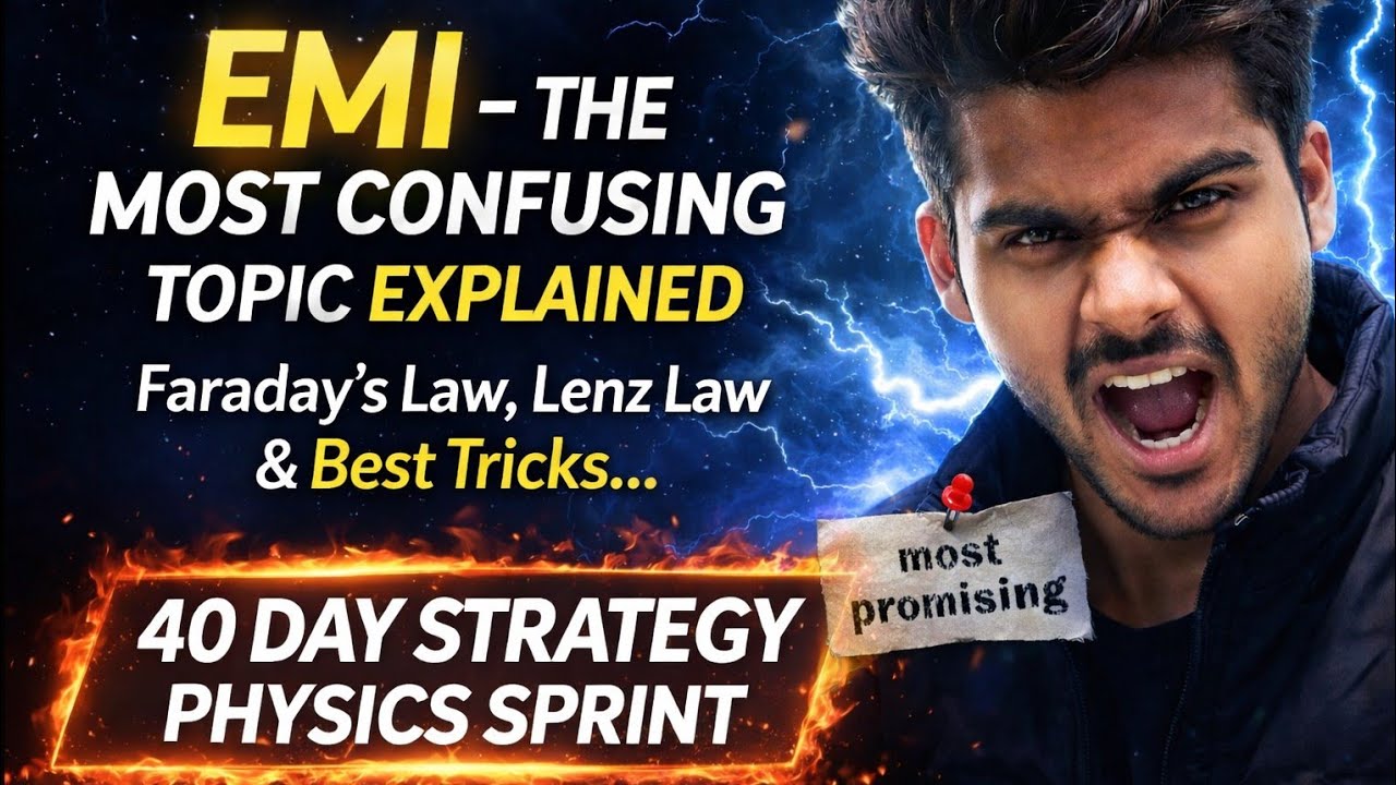Emi The Most Confusing Topic Explained 40 Day Board Physics