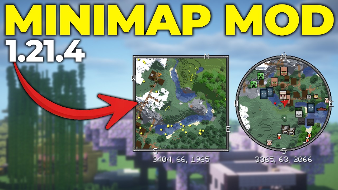 Minecraft Minimap Mod For 1 21 4 How To Download Install Xaero S