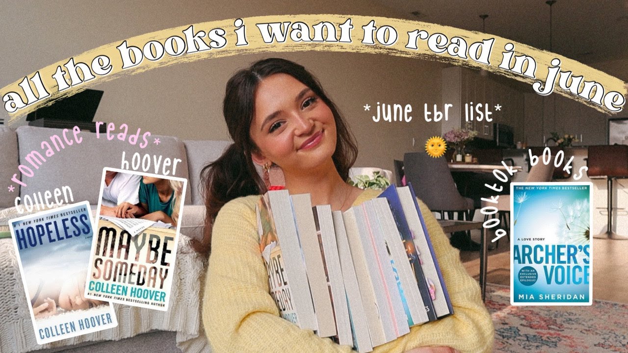My June Tbr Listрџњћ рџњљ All The Books I Want To Read In June Summer Reads