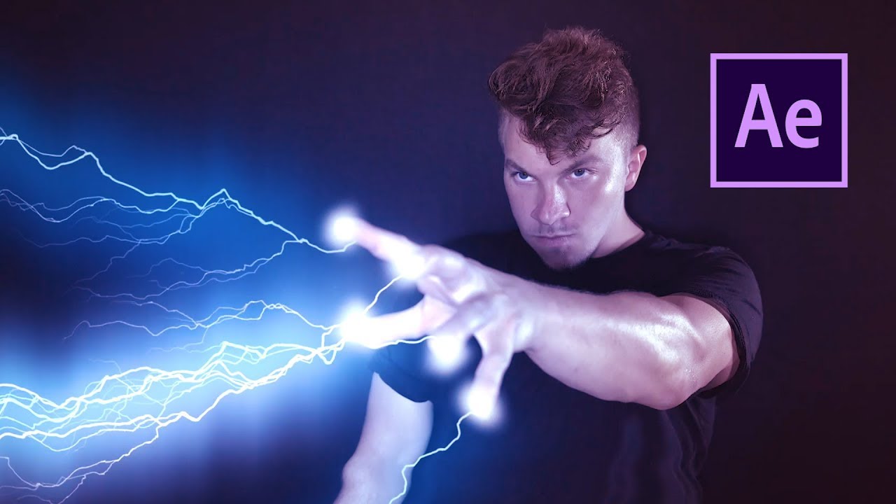 Star Wars Force Lightning Effect After Effects Tutorial Youtube