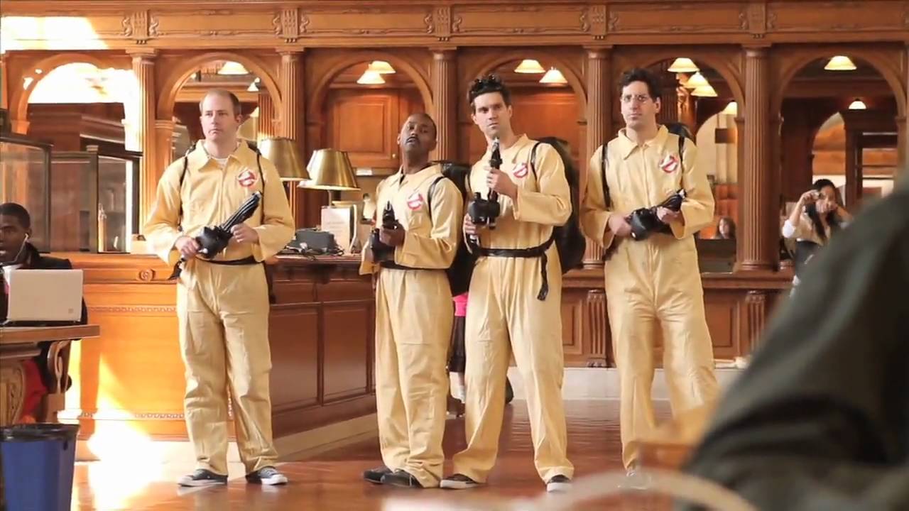 Flash Mob Ghostbusters Youtube