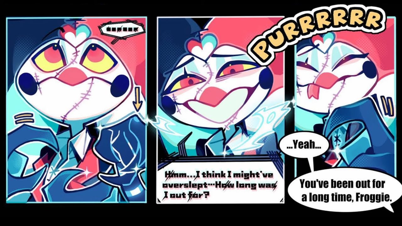 Fizzy S Reality Nightmare Helluva Boss Comic Dub Youtube