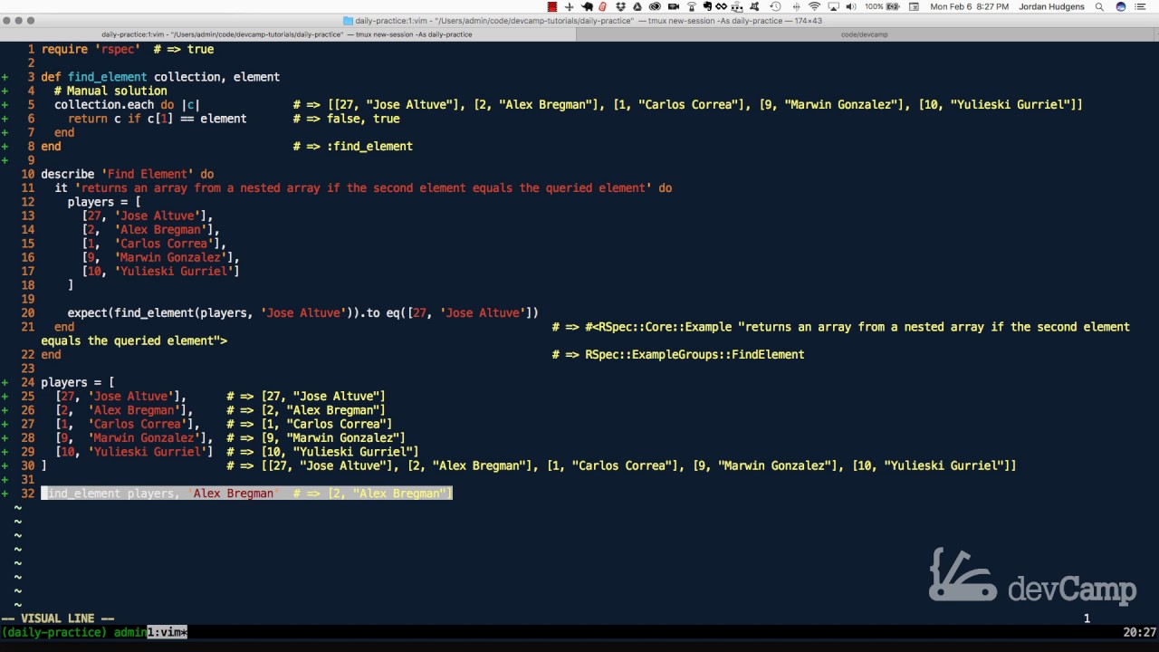 Finding Elements Nested Inside Multiple Arrays In Ruby Youtube