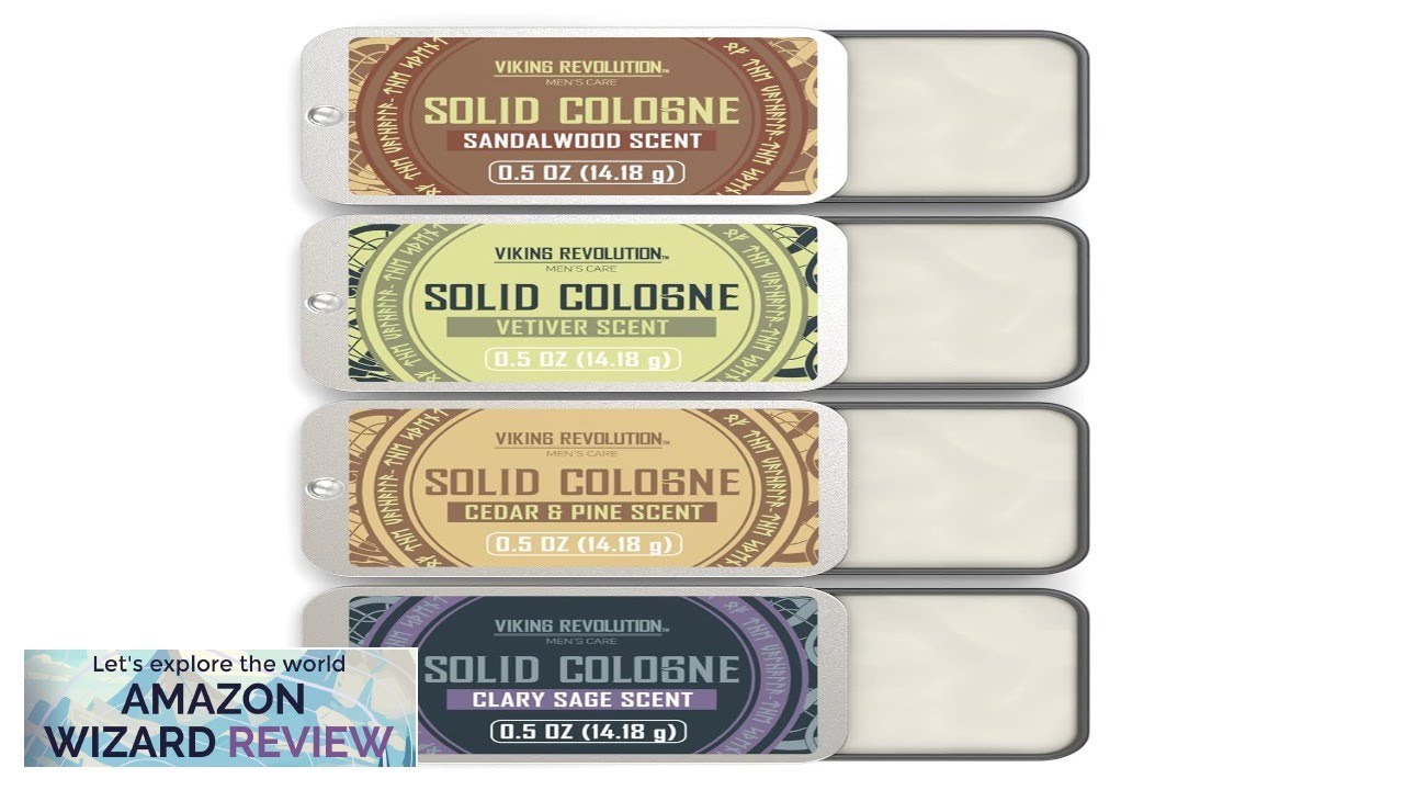 Viking Revolution 4 Pack Mens Solid Colognes Men 0 5 Oz Men Review