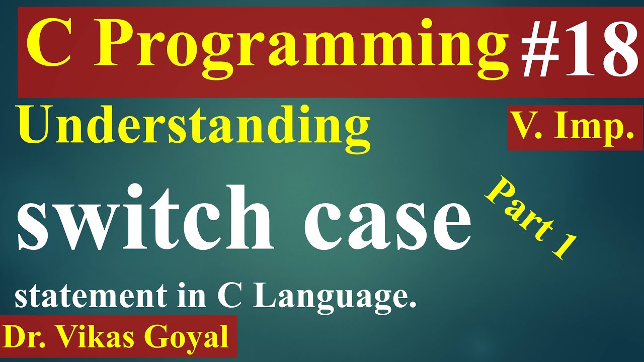 Coding Switch Statement At Verda Garcia Blog