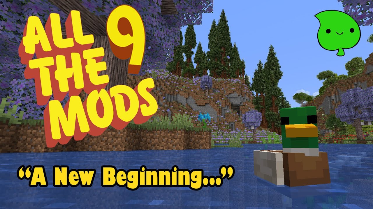 All The Mods 9 Ep 1 Minecraft Youtube