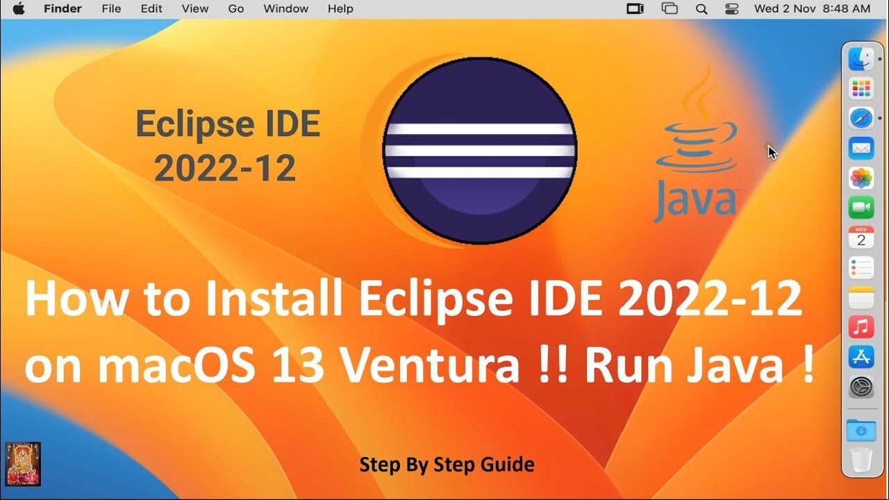How To Install Eclipse Ide 2022 12 On Macos 13 Ventura Intel M1 M2