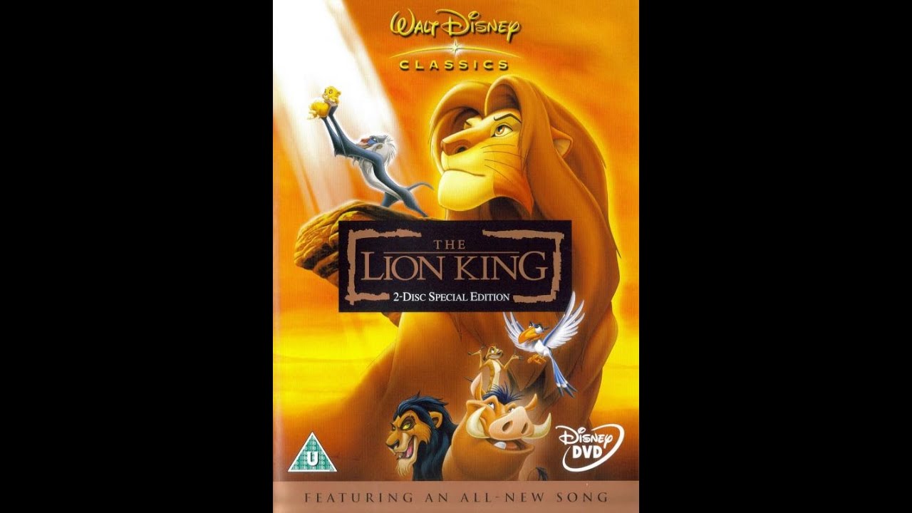 The Lion King Special Edition Dvd Opening Infoupdate Org