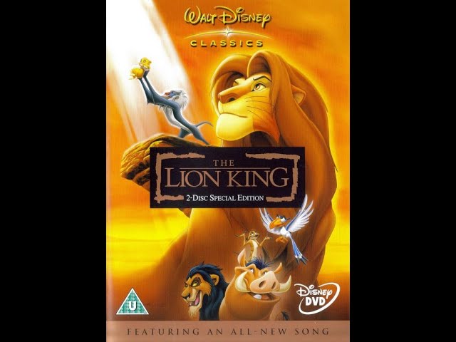 The Lion King Special Edition Dvd Opening Songs List Infoupdate Org