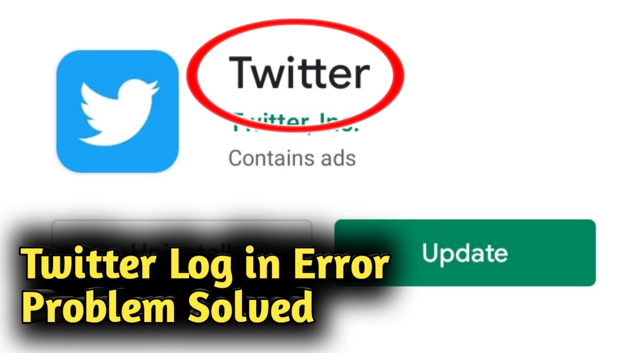 How To Fix Twitter Login Error Problem Solved Youtube