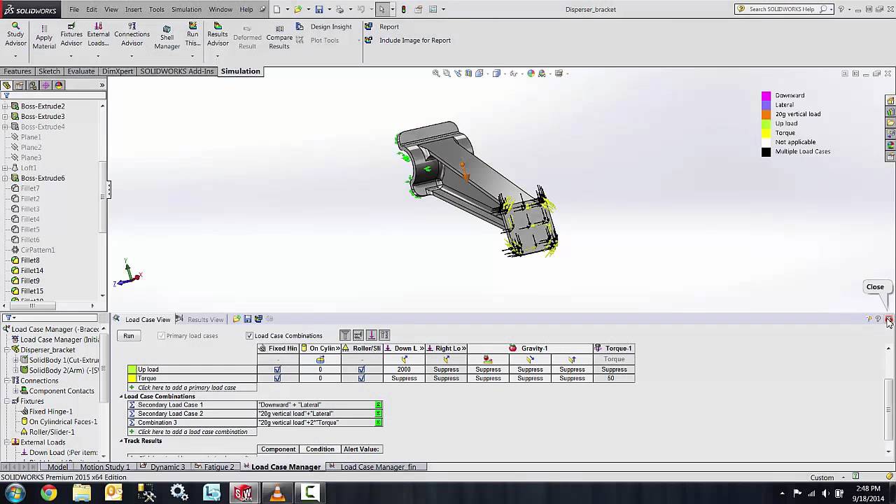 Solidworks Simulation 2015 What S New Nonlinear Youtube