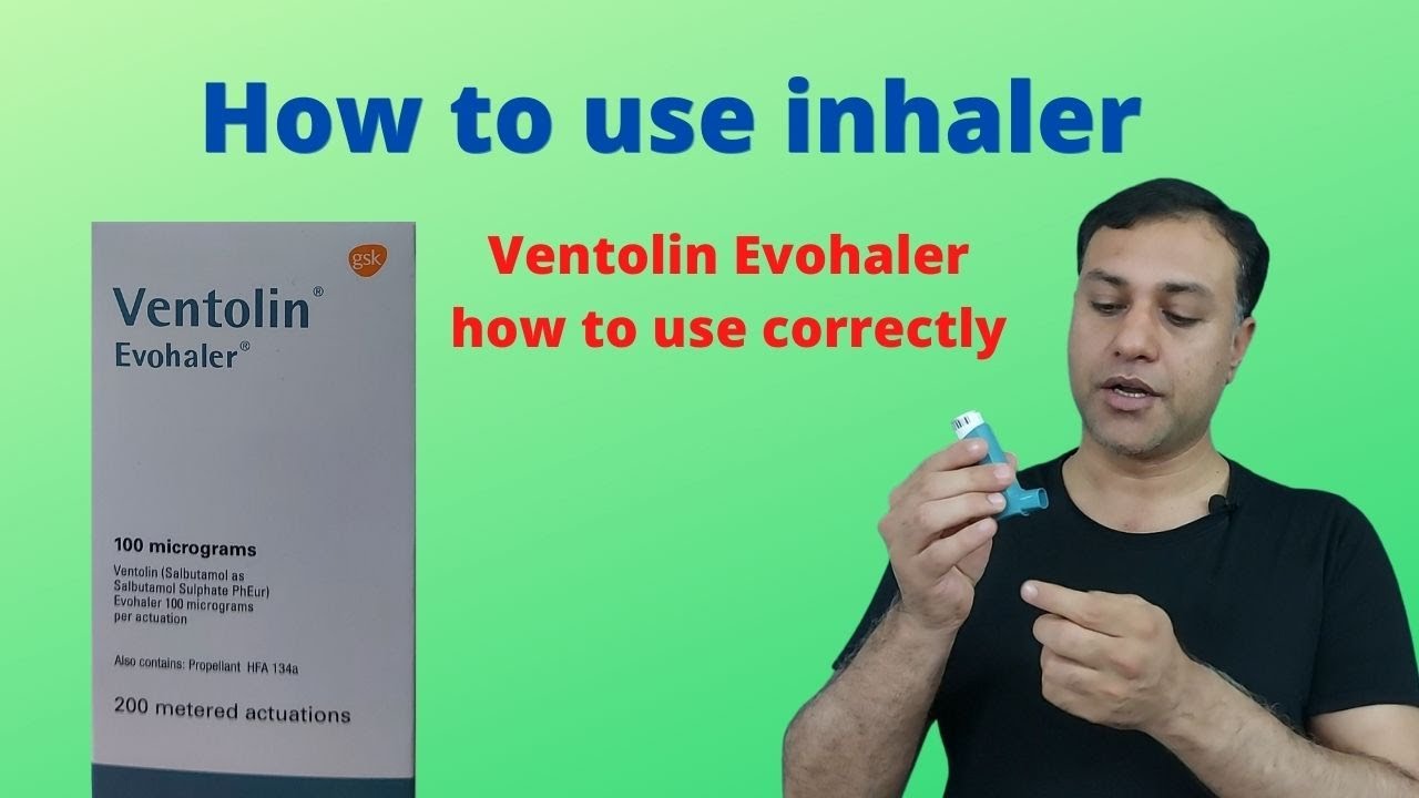 How To Use A Ventolin Inhaler Without A Spacer Step By Step Guide