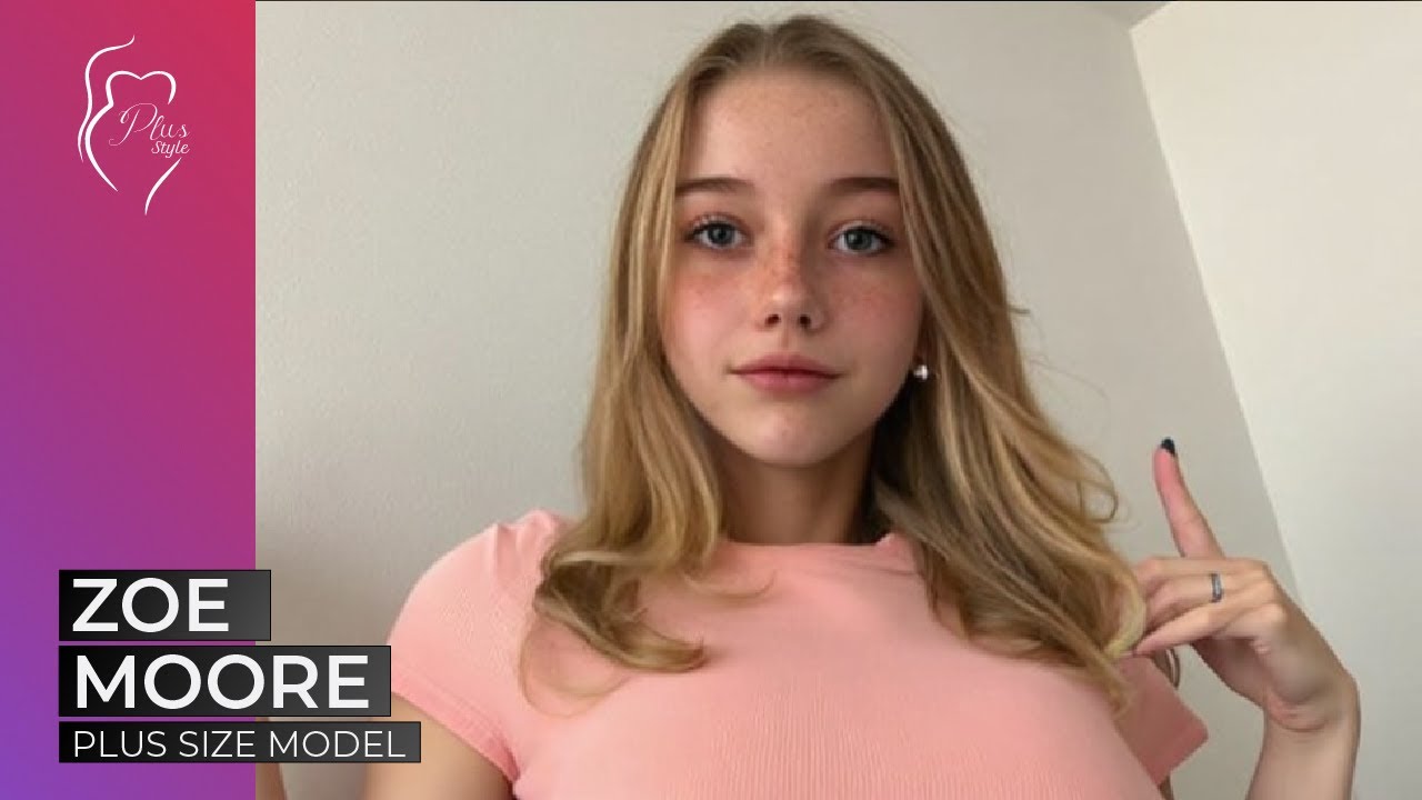Zoe Moore Plus Size Curvy Fashion Model Bio Facts Youtube