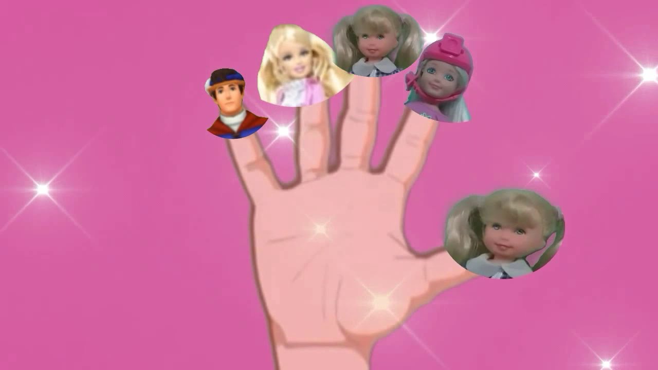 Finger Family Família Dos Dedos Barbie Finger Family Barbie