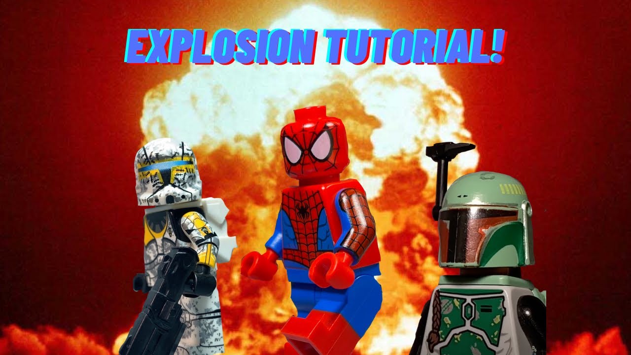 Lego Stop Motion Explosion Effect Tutorial Youtube