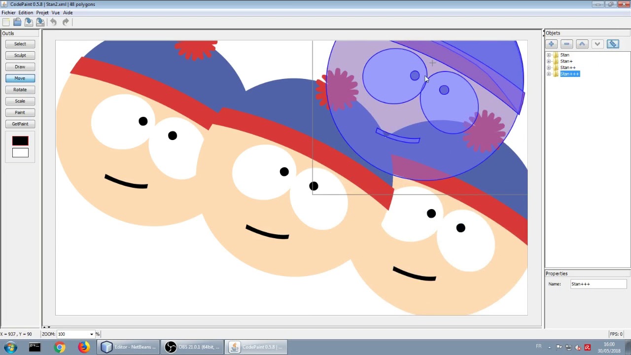 Codepaint A Java Vector Graphics Editor Youtube