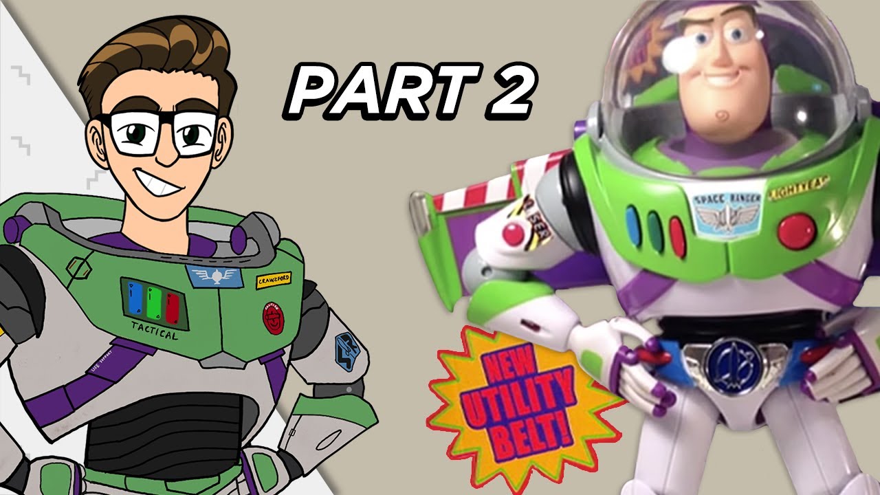 Toy Story Collection Utility Belt Buzz Lightyear Part 2 Youtube