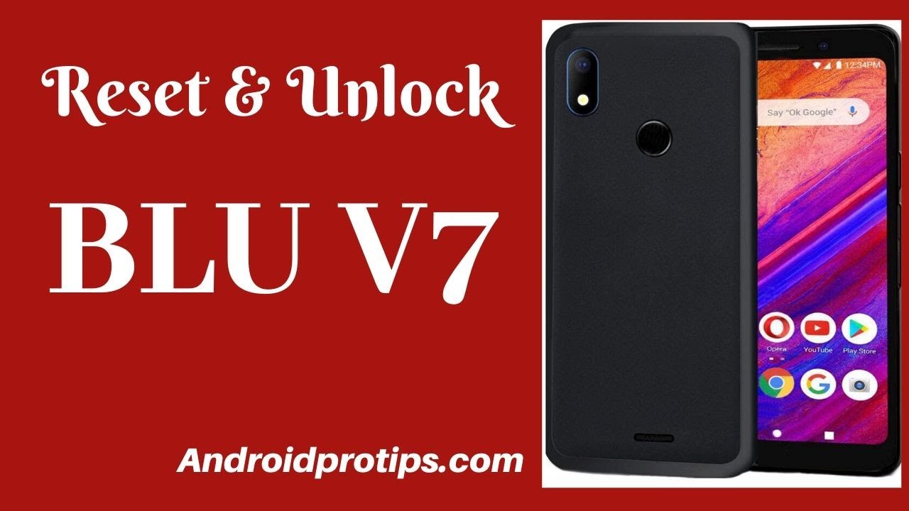 How To Reset Unlock Blu V7 Youtube