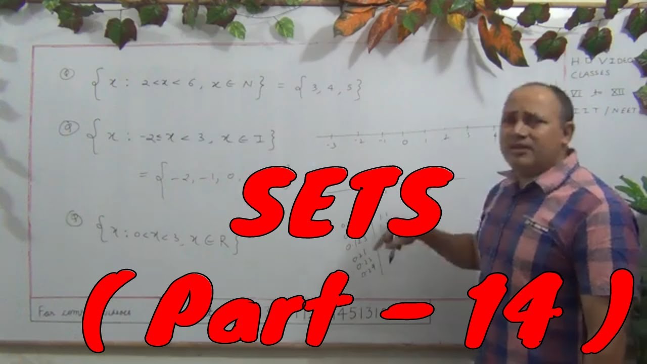 Sets Part 14 Youtube