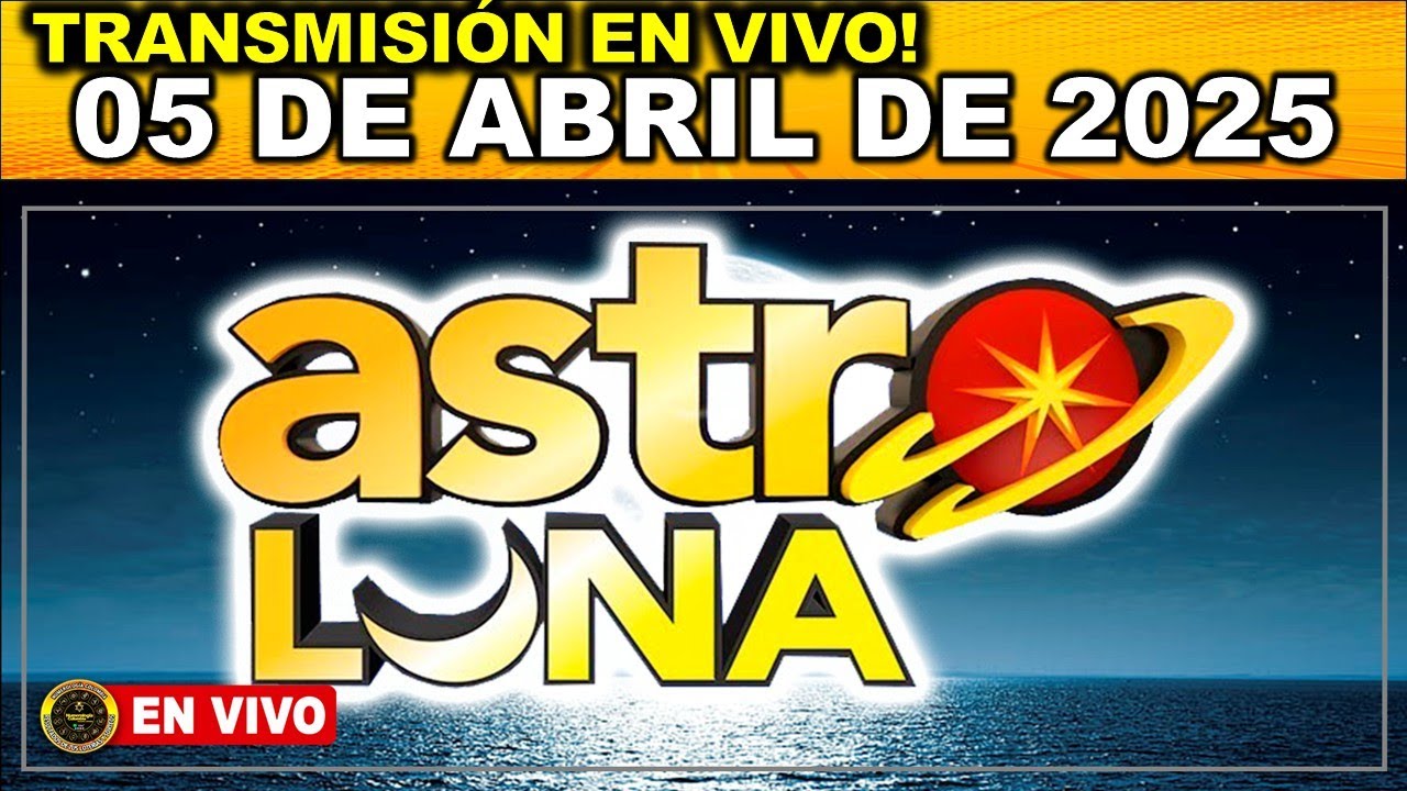 Astro Luna Resultado Astro Luna Del Sábado 05 De Abril De 2025 Youtube