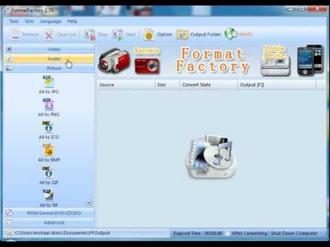 Format Factory Tutorial Youtube