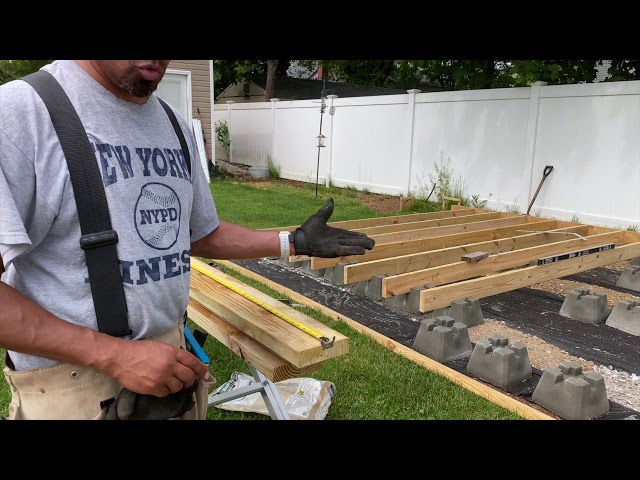 How To Build A Floating Deck With Deck Blocks Infoupdate Org