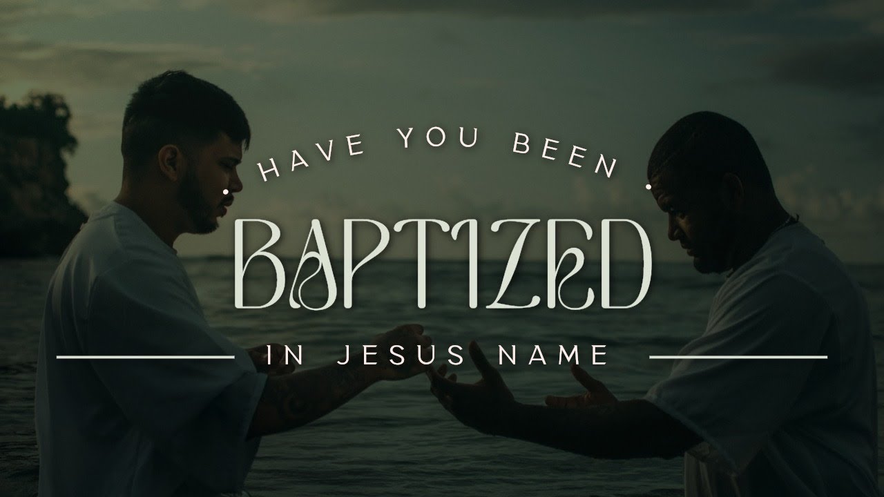 Have You Been Baptized In Jesus Name Pastor Matthew Pagels Youtube